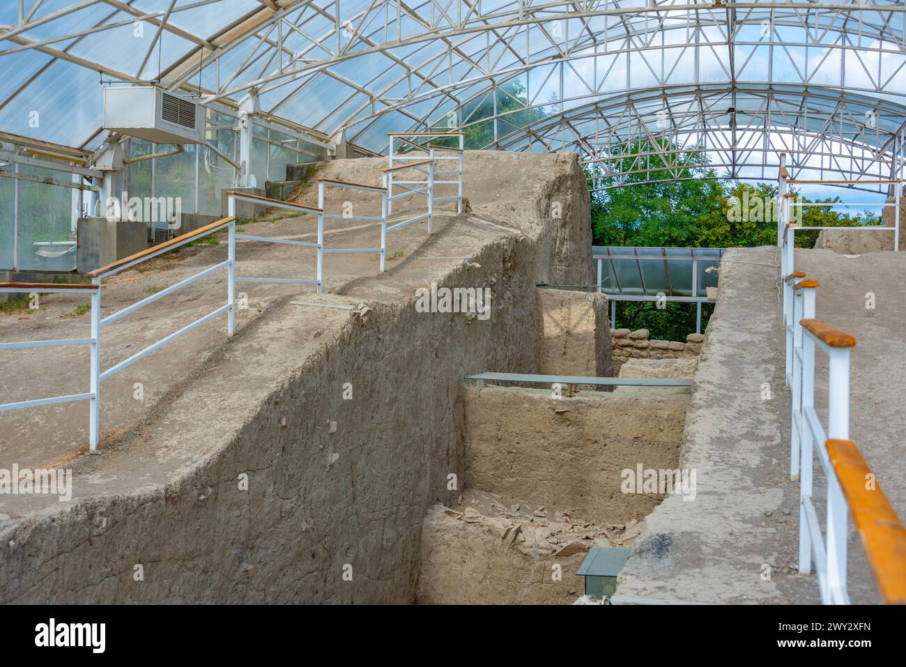 The ruins of the ancient city Gabala in Azerbaijan Stock Photo - Alamy