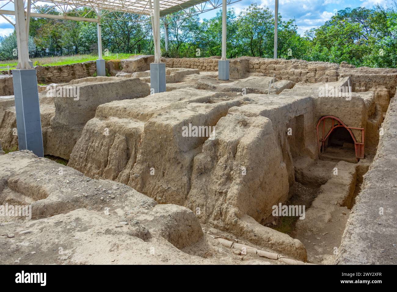 The ruins of the ancient city Gabala in Azerbaijan Stock Photo - Alamy