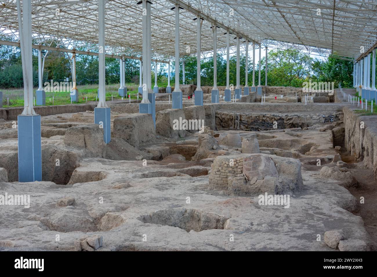 The ruins of the ancient city Gabala in Azerbaijan Stock Photo - Alamy