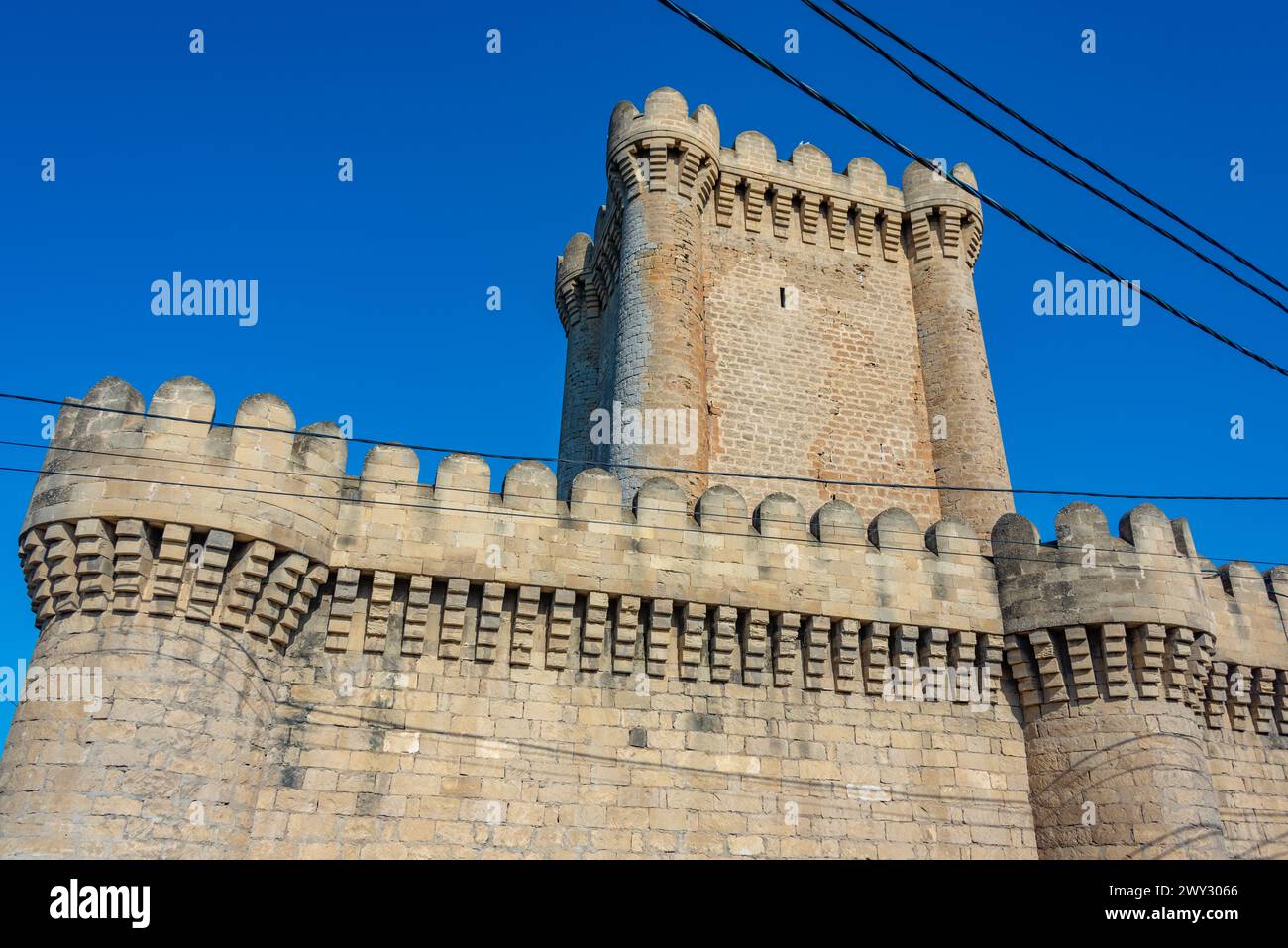 Sunny day at Mardakan castle in Azerbaijan Stock Photo - Alamy