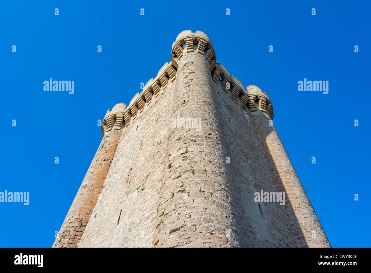 Sunny day at Mardakan castle in Azerbaijan Stock Photo - Alamy