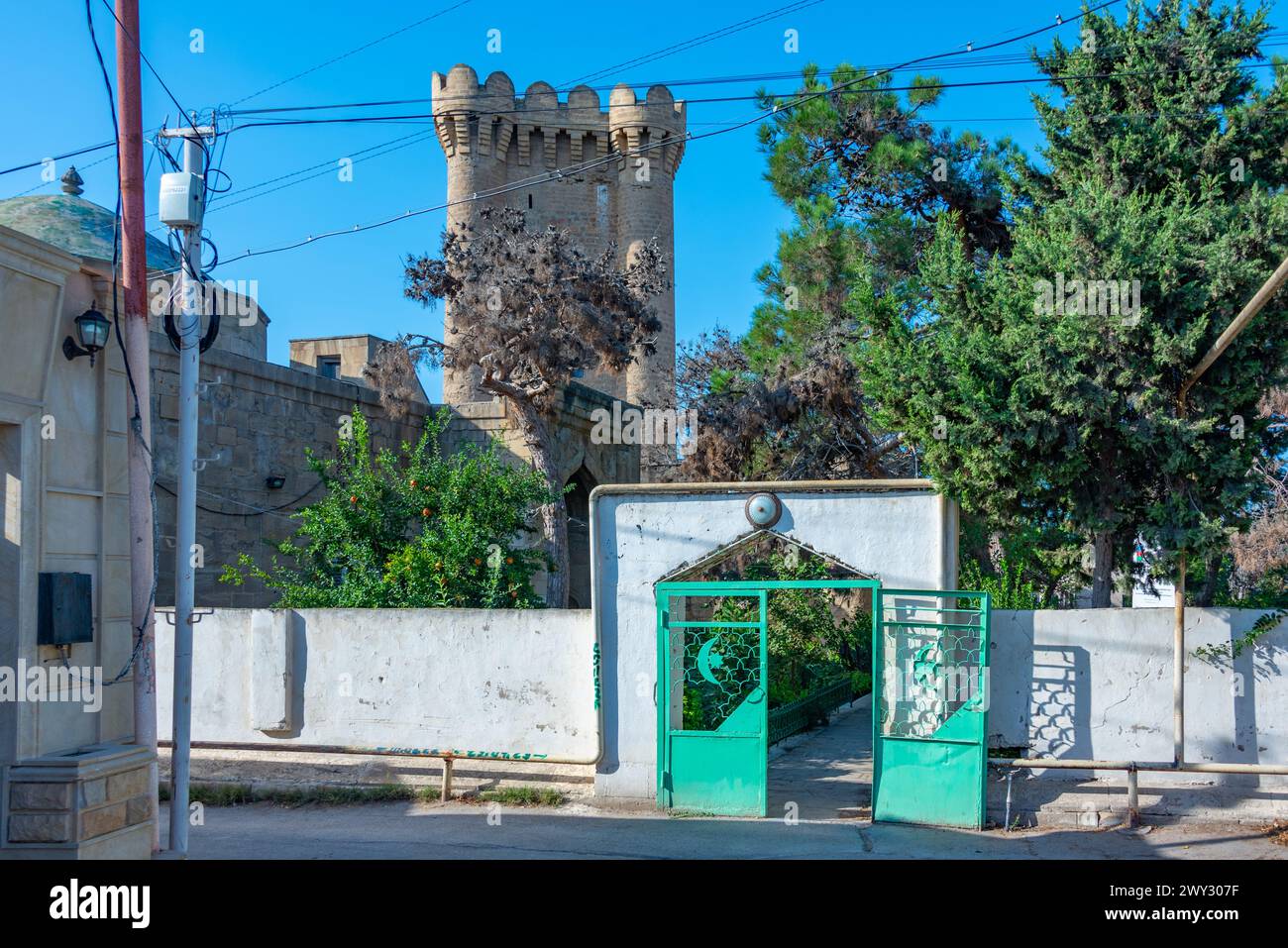 Sunny day at Mardakan castle in Azerbaijan Stock Photo - Alamy
