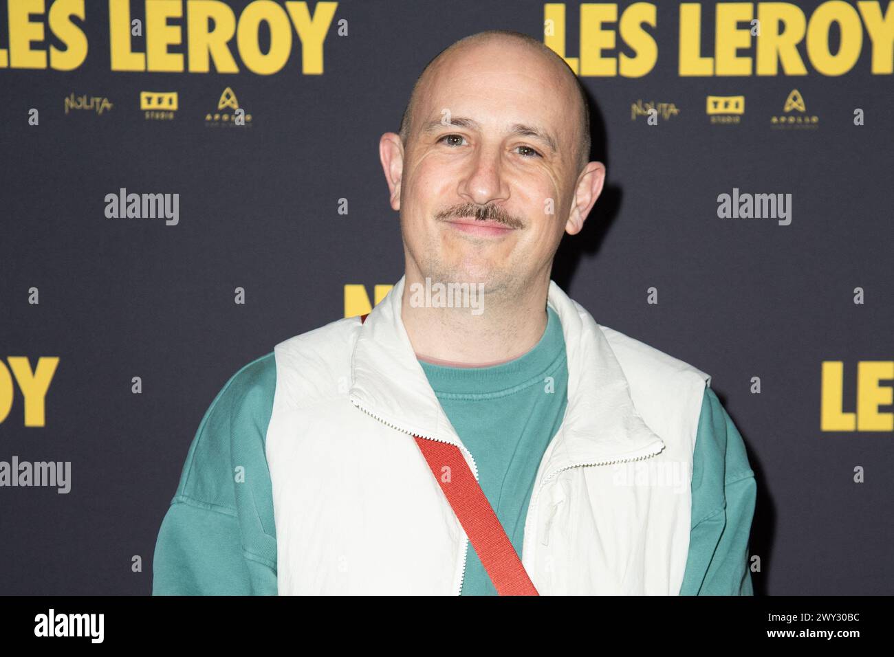 Paris, France. 03rd Apr, 2024. Adrien Menielle attending the Nous Les ...