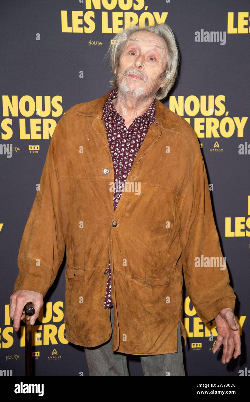 Patrick Bouchitey attending the Nous Les Leroy Premiere at the UGC ...