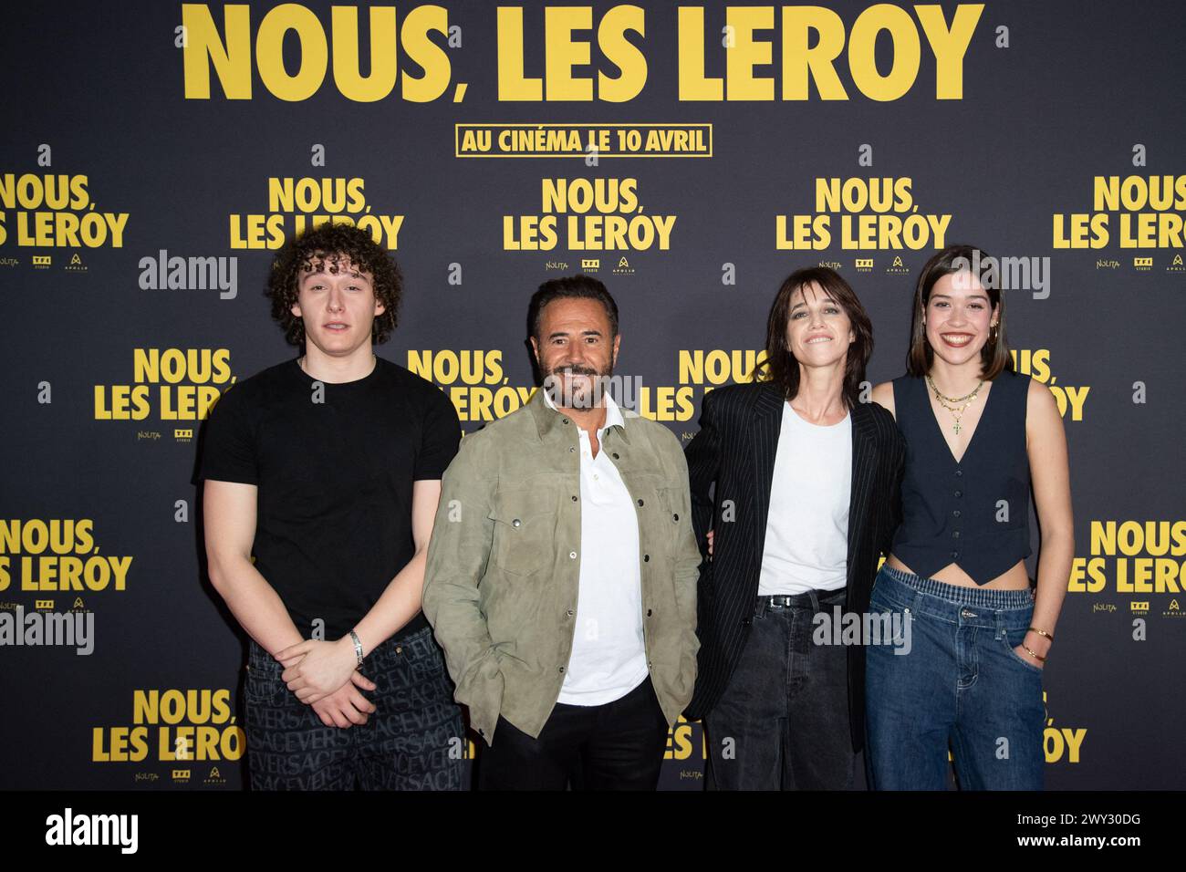 Hadrien Heaulme, Jose Garcia, Florent Bernard, Charlotte Gainsbourg and ...