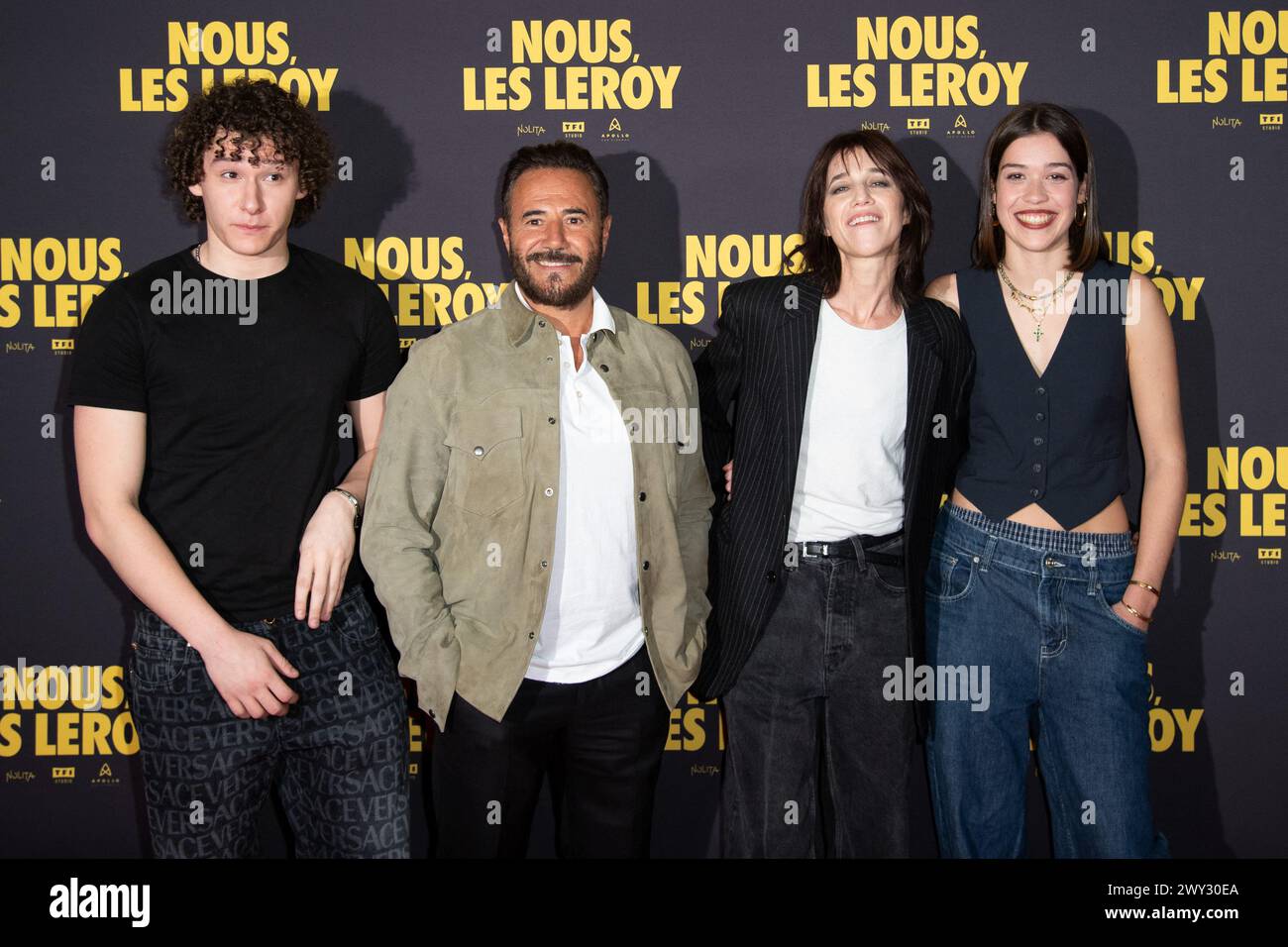 Hadrien Heaulme, Jose Garcia, Florent Bernard, Charlotte Gainsbourg and ...
