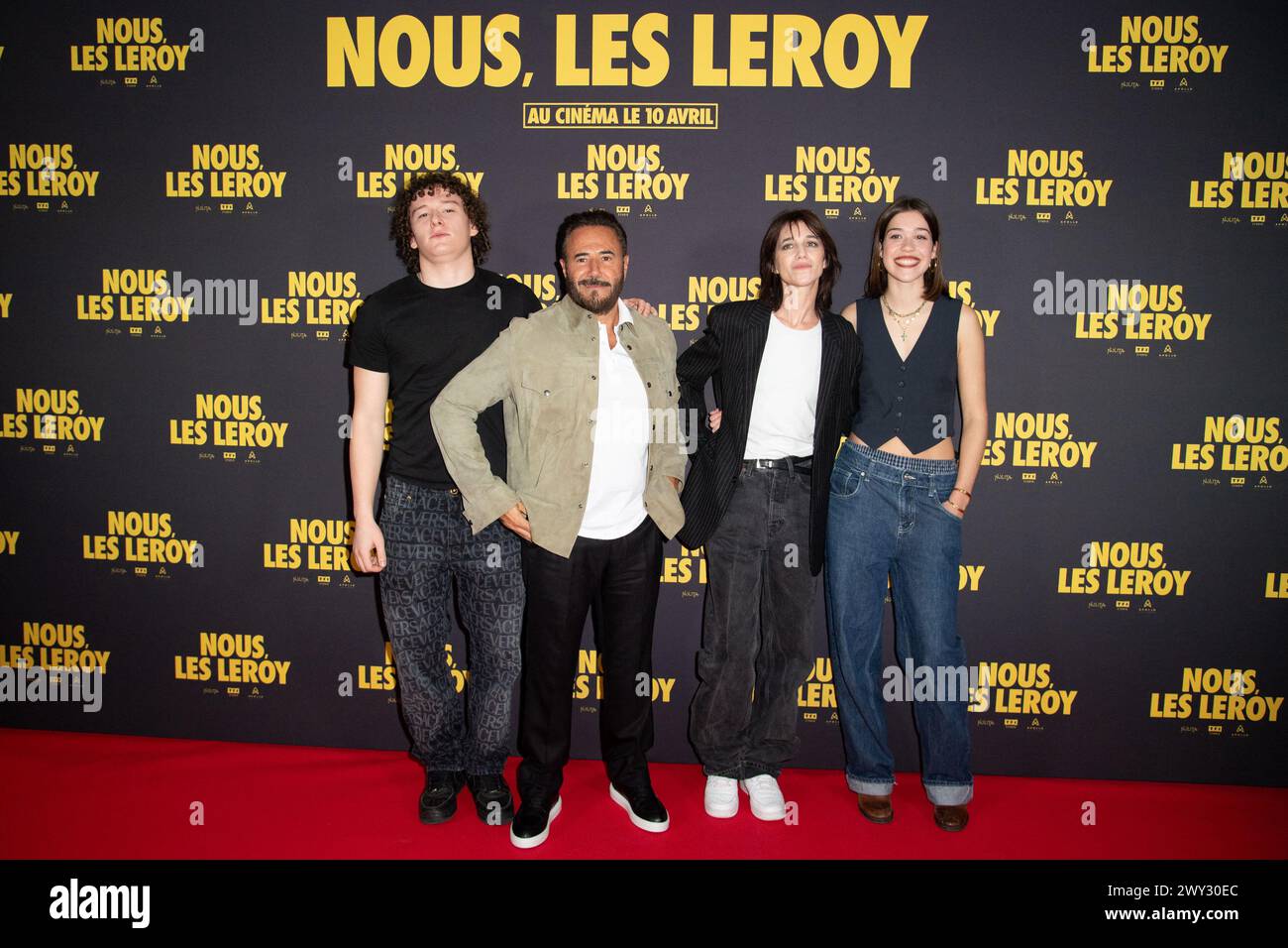 Hadrien Heaulme, Jose Garcia, Florent Bernard, Charlotte Gainsbourg and ...