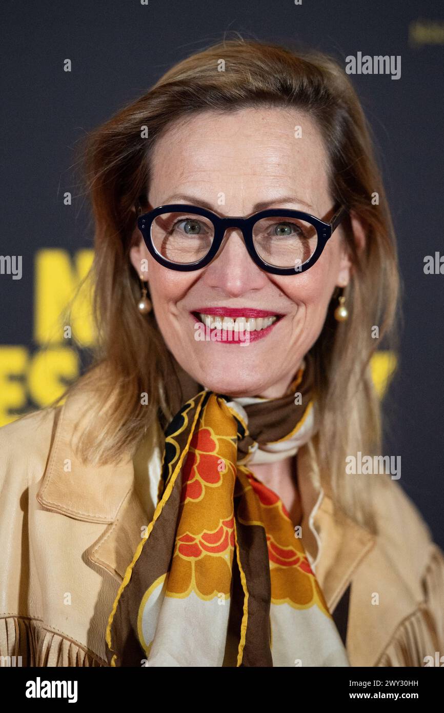 Paris, France. 03rd Apr, 2024. Gabrielle Lazure attending the Nous Les Leroy Premiere at the UGC ...