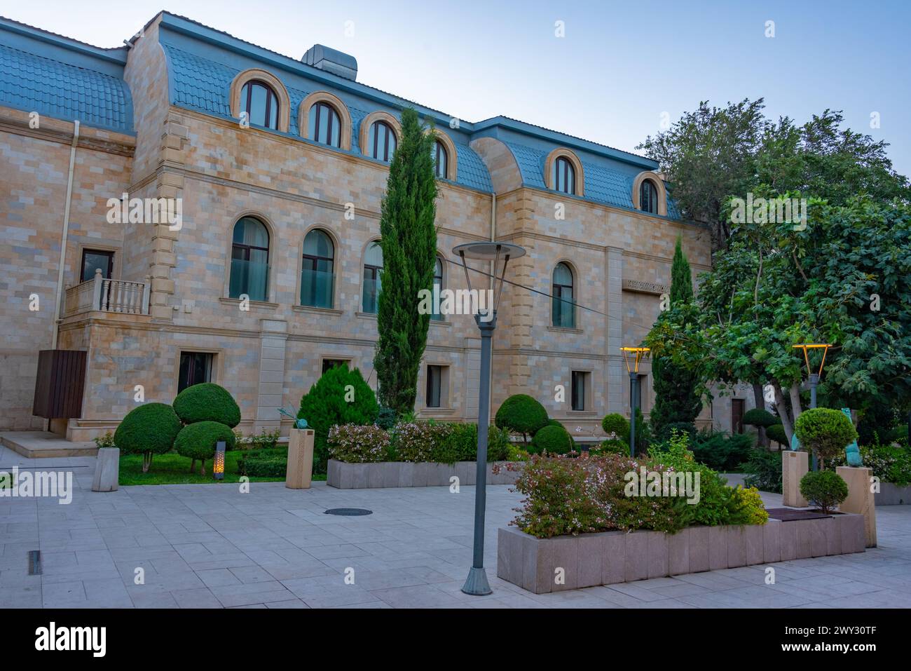 Palace complex of Baku Khans in Baku, Azerbaijan Stock Photo - Alamy