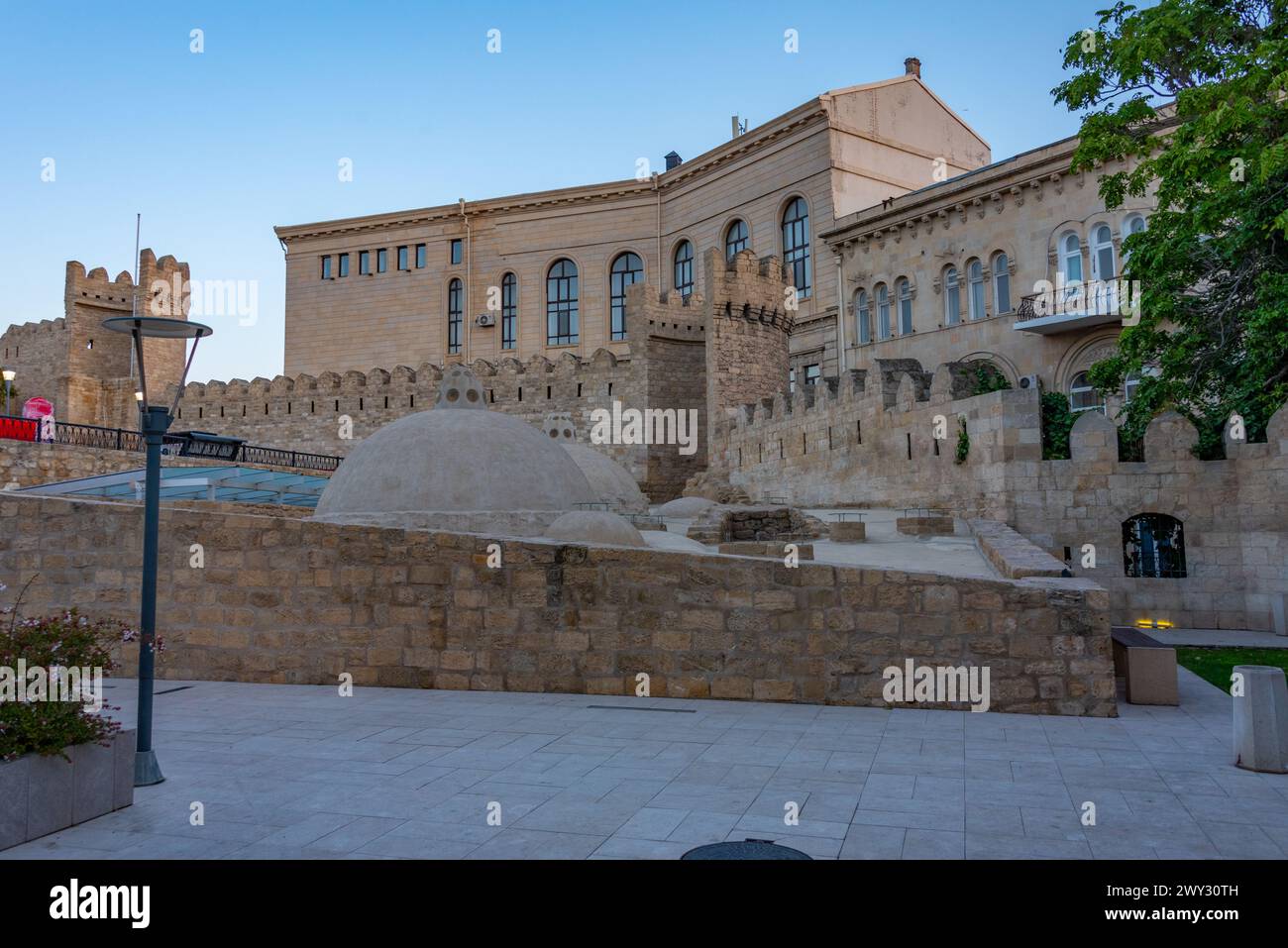 Palace complex of Baku Khans in Baku, Azerbaijan Stock Photo - Alamy