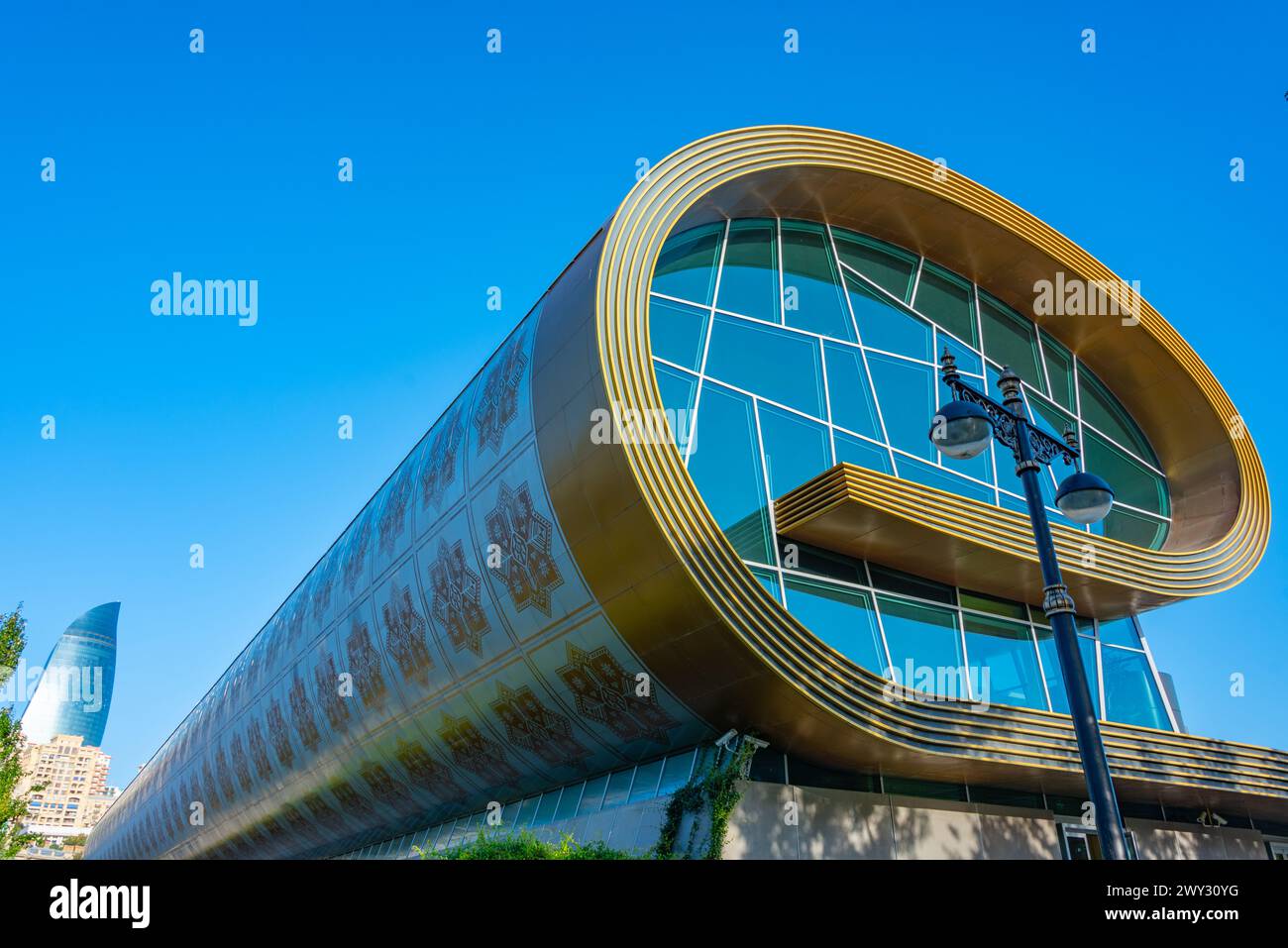 Azerbaijan Carpet Museum in Baku Stock Photo - Alamy