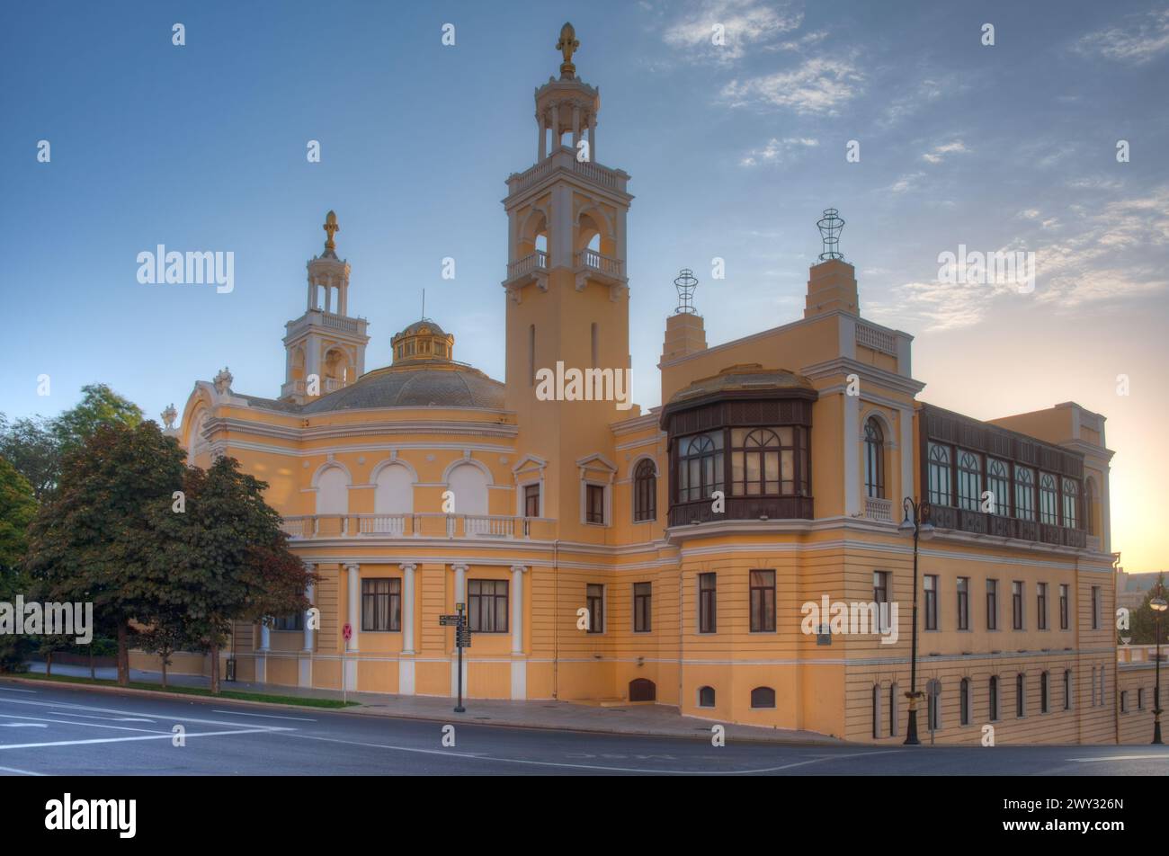 Baku State Philharmonic Hall in Azerbaijan Stock Photo - Alamy