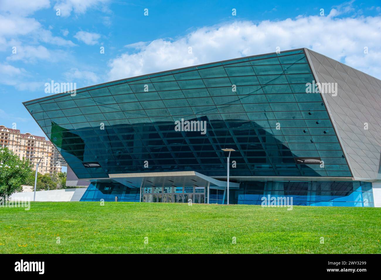 Baku Congress Centre in Azerbaijan Stock Photo - Alamy