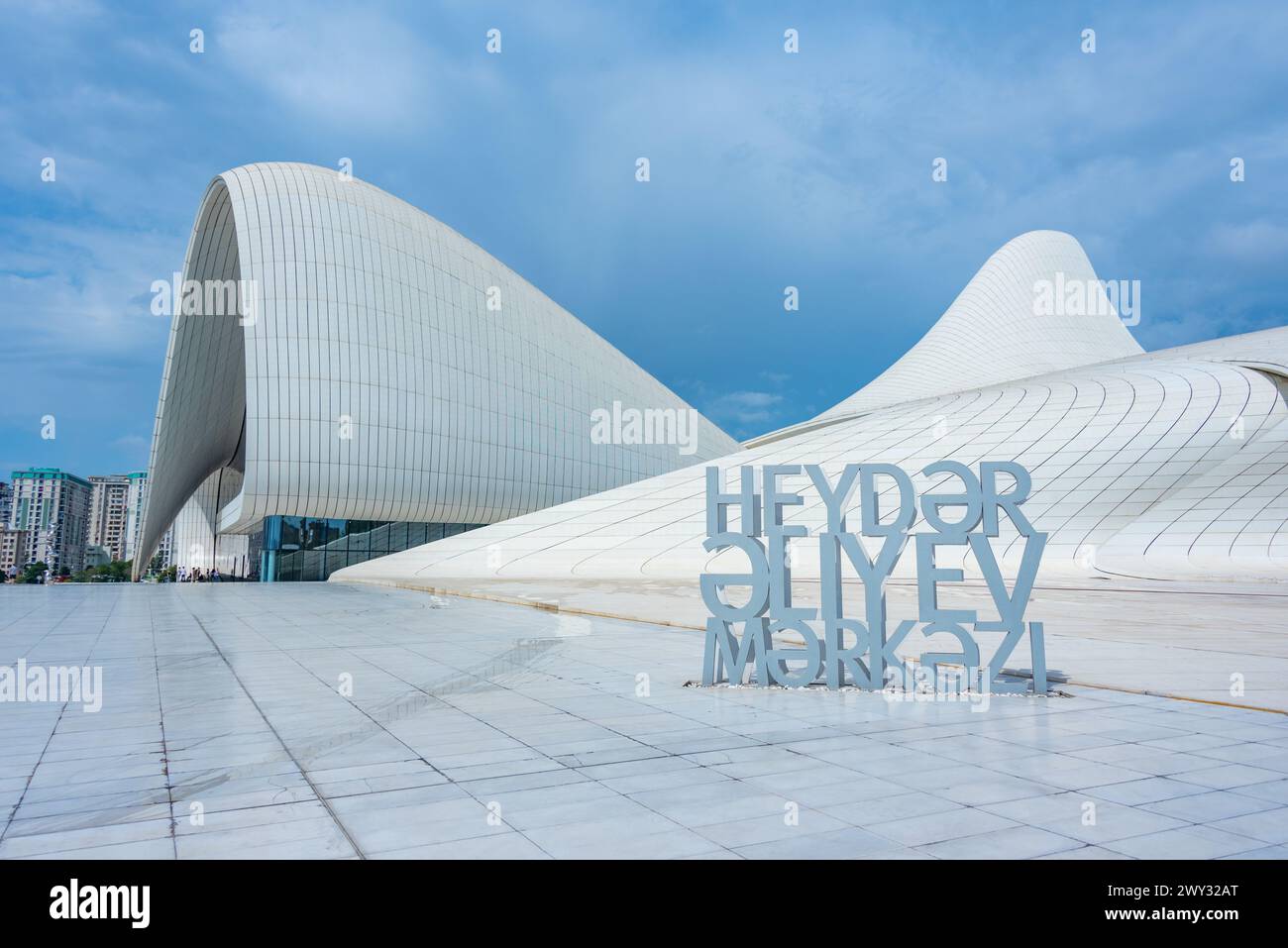Heydar Aliyev Centre in Baku, Azerbaijan Stock Photo - Alamy