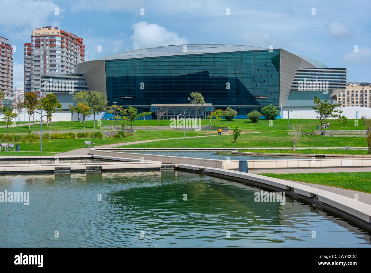 Heydar aliyev center baku congress hi-res stock photography and images ...