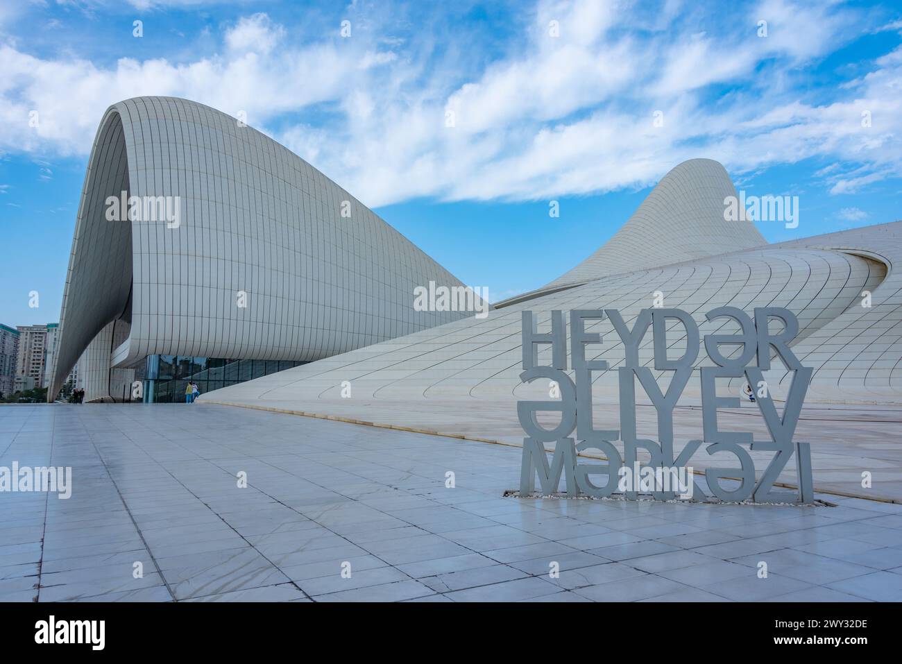 Heydar Aliyev Centre in Baku, Azerbaijan Stock Photo - Alamy