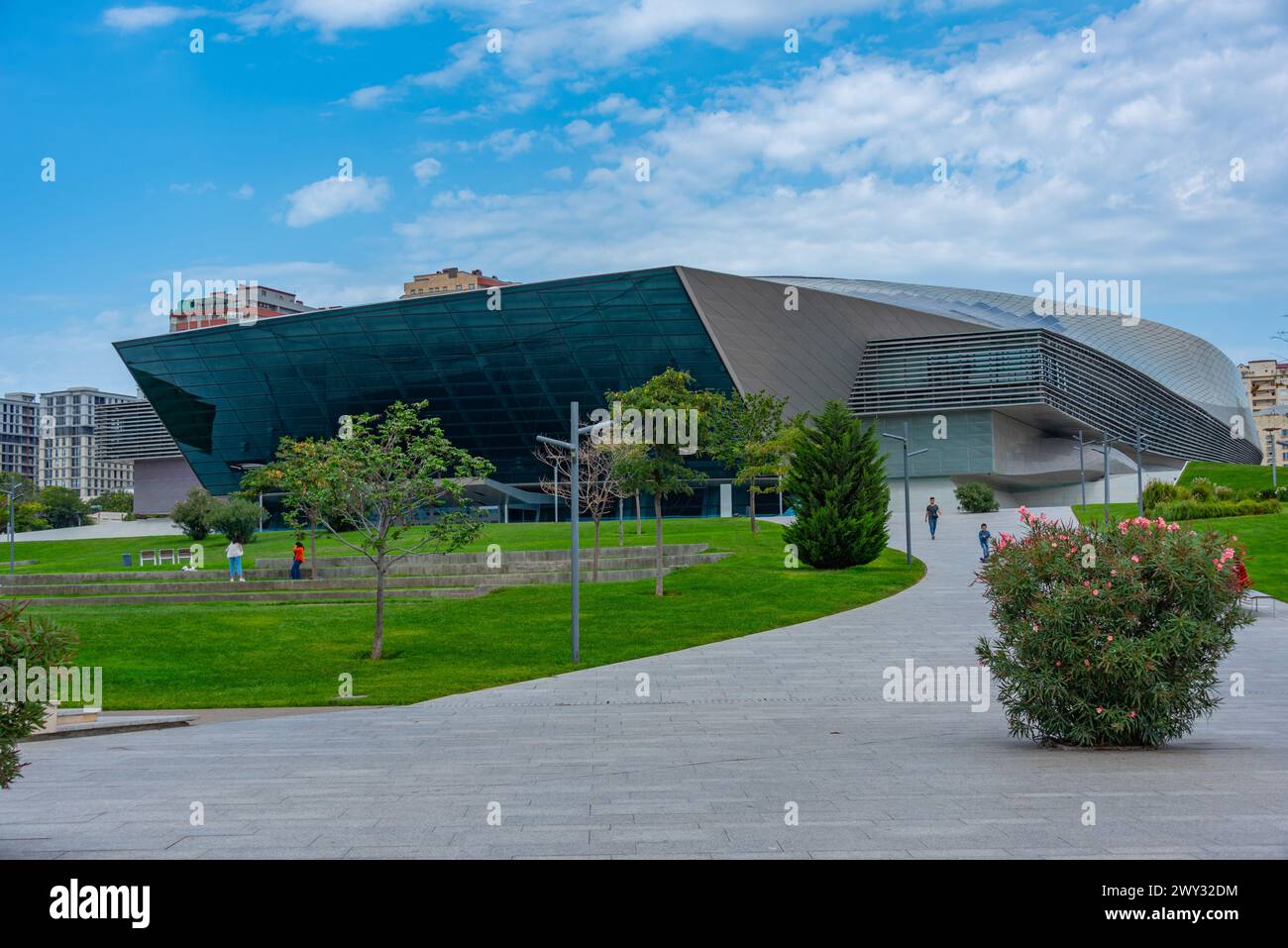 Baku Congress Centre in Azerbaijan Stock Photo - Alamy