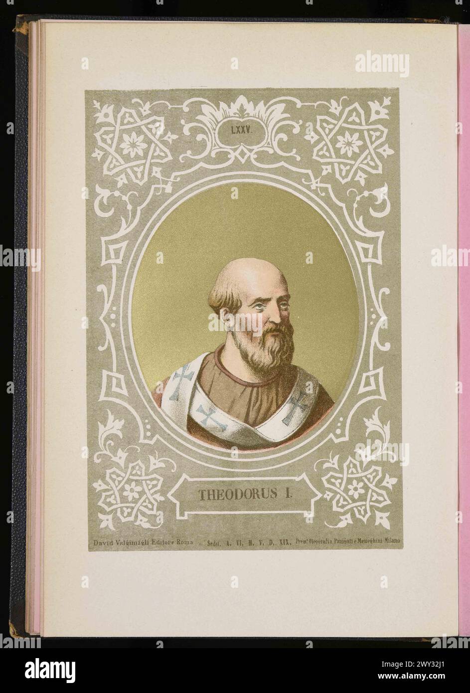 Theodore i pope hi-res stock photography and images - Alamy