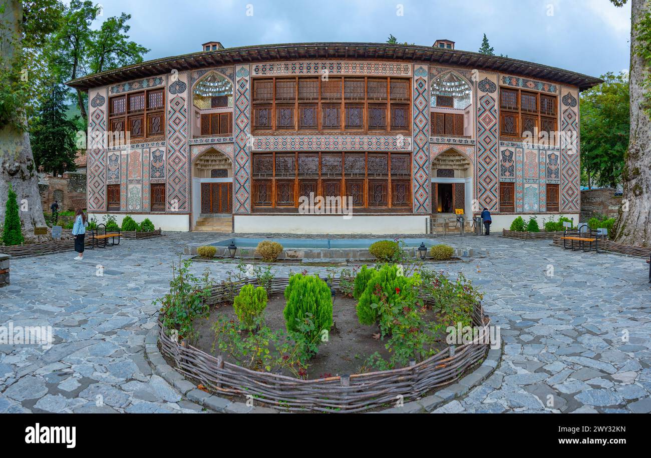 The Palace of Shaki Khans in Azerbaijan Stock Photo - Alamy