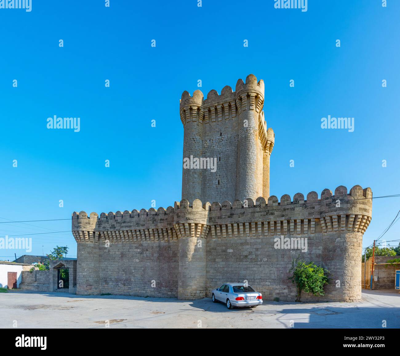 Sunny day at Mardakan castle in Azerbaijan Stock Photo - Alamy