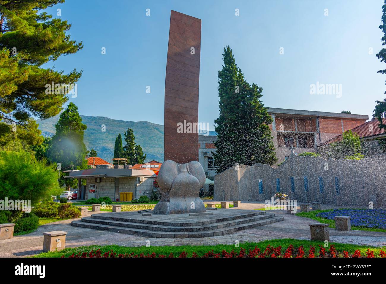 Monument to the Defenders of Trebinje 1991-1995 in Bosnia and ...