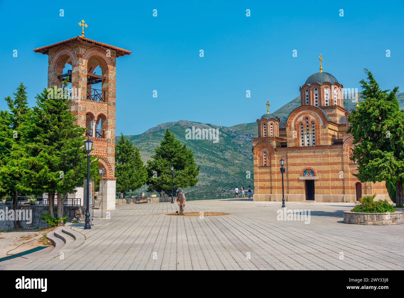 Hercegovacka Gracanica Temple in Bosnian town Trebinje Stock Photo - Alamy