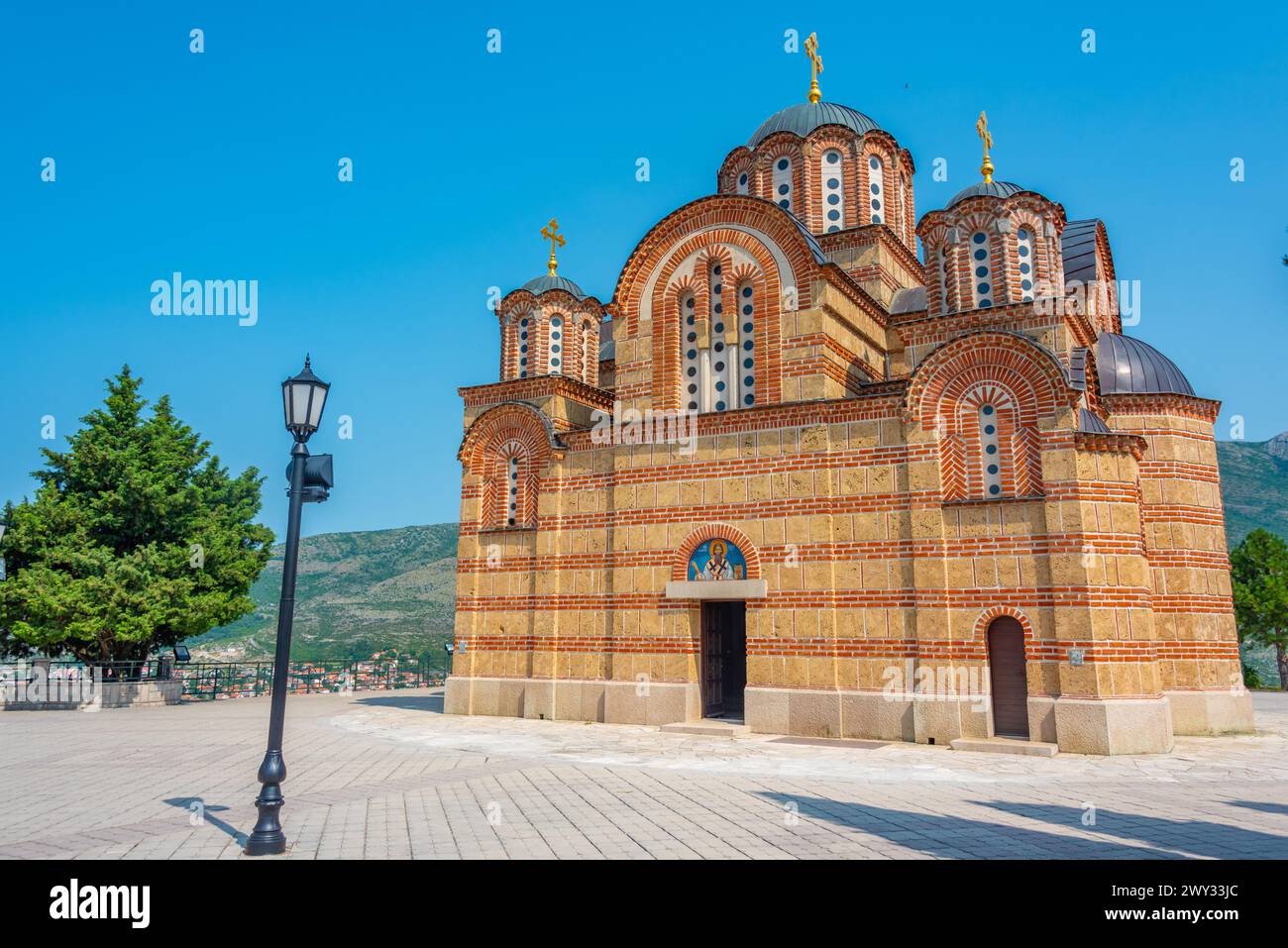 Hercegovacka Gracanica Temple in Bosnian town Trebinje Stock Photo - Alamy