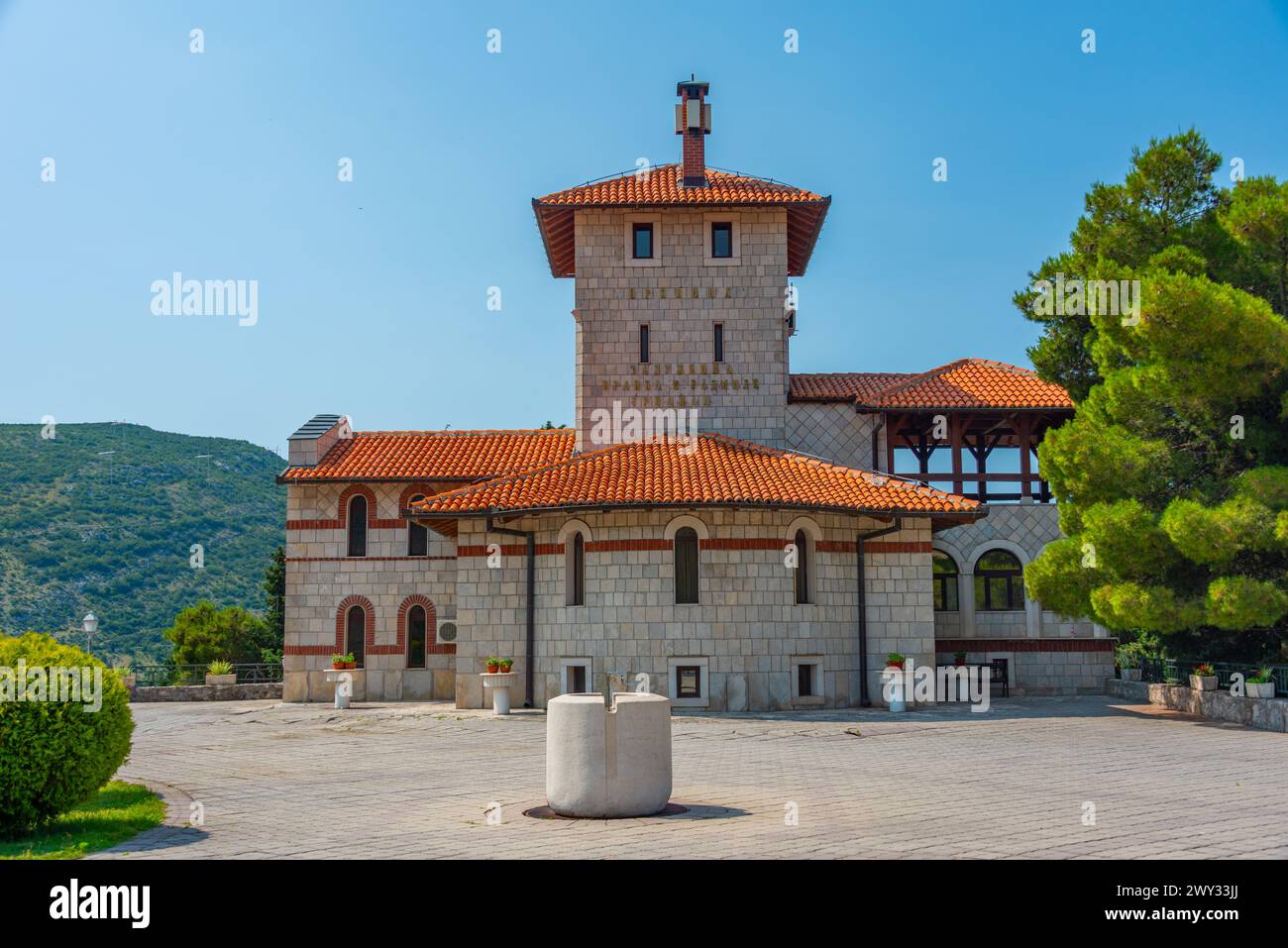 Hercegovacka Gracanica Temple in Bosnian town Trebinje Stock Photo - Alamy