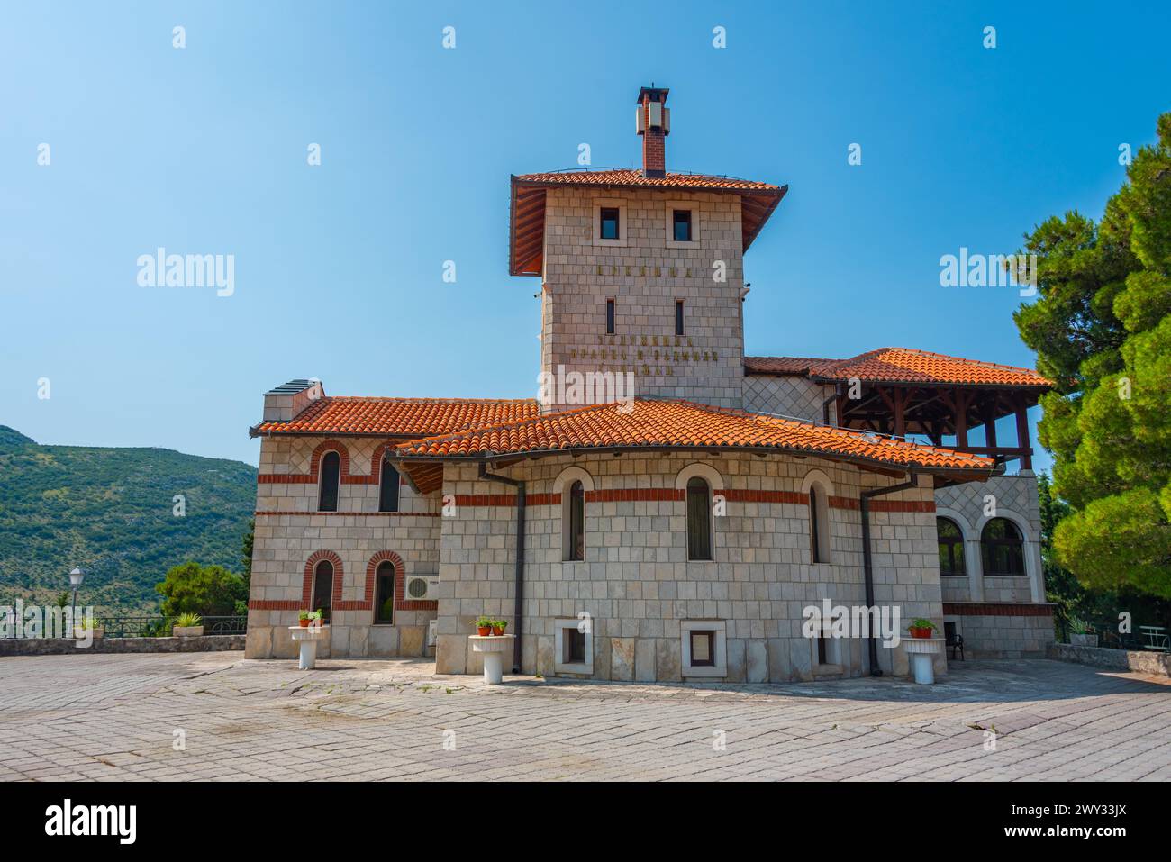 Hercegovacka Gracanica Temple in Bosnian town Trebinje Stock Photo - Alamy