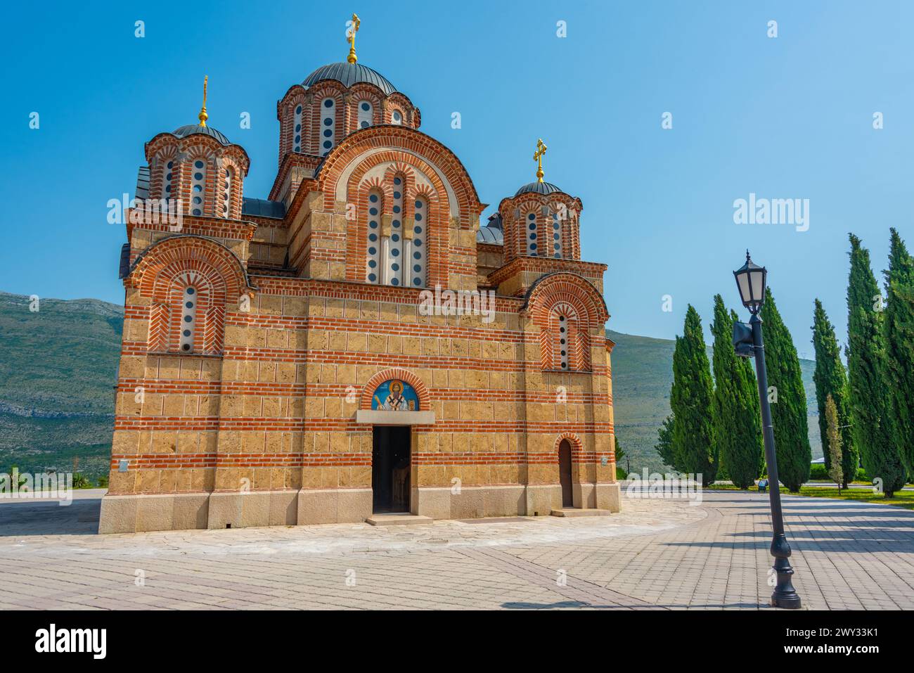 Hercegovacka Gracanica Temple in Bosnian town Trebinje Stock Photo - Alamy