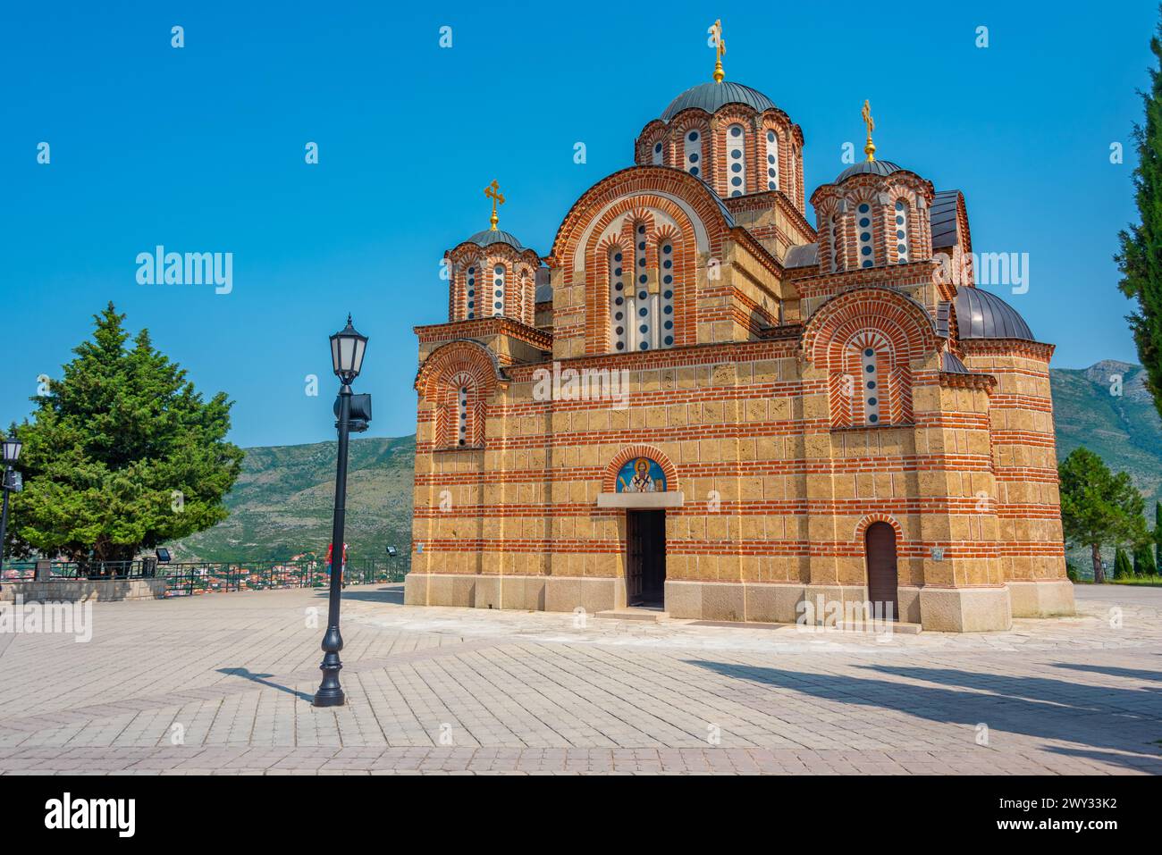 Hercegovacka Gracanica Temple in Bosnian town Trebinje Stock Photo - Alamy