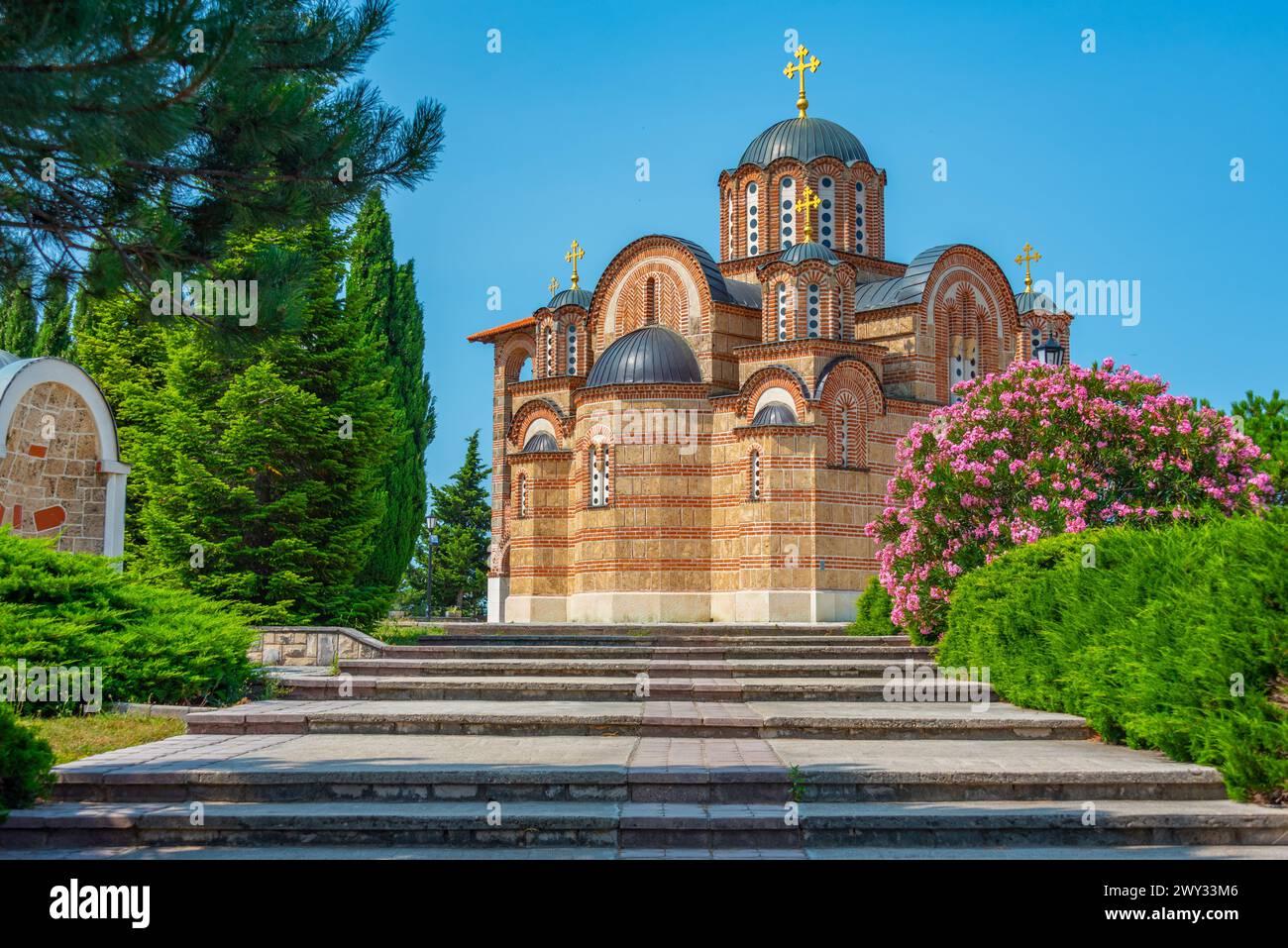Hercegovacka Gracanica Temple in Bosnian town Trebinje Stock Photo - Alamy