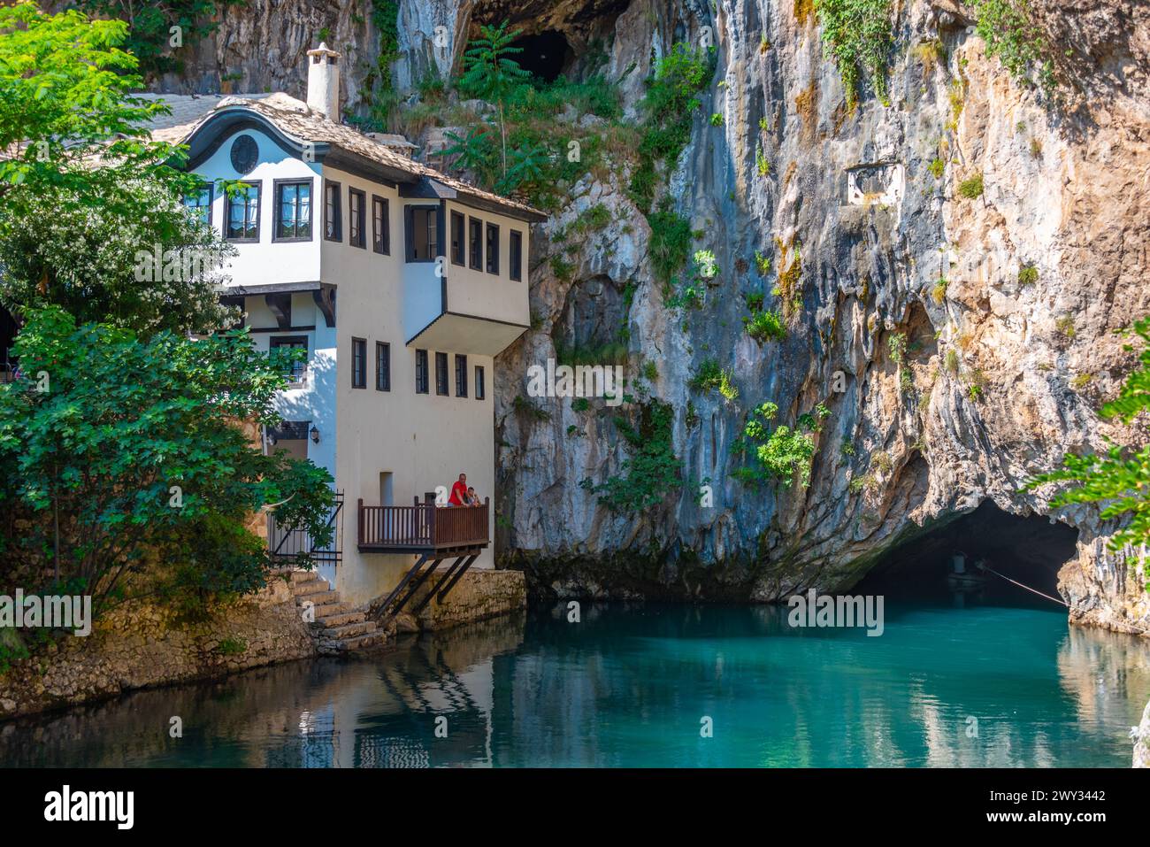Blagaj Tekke - Historic Sufi monastery built on the cliffs by the water ...