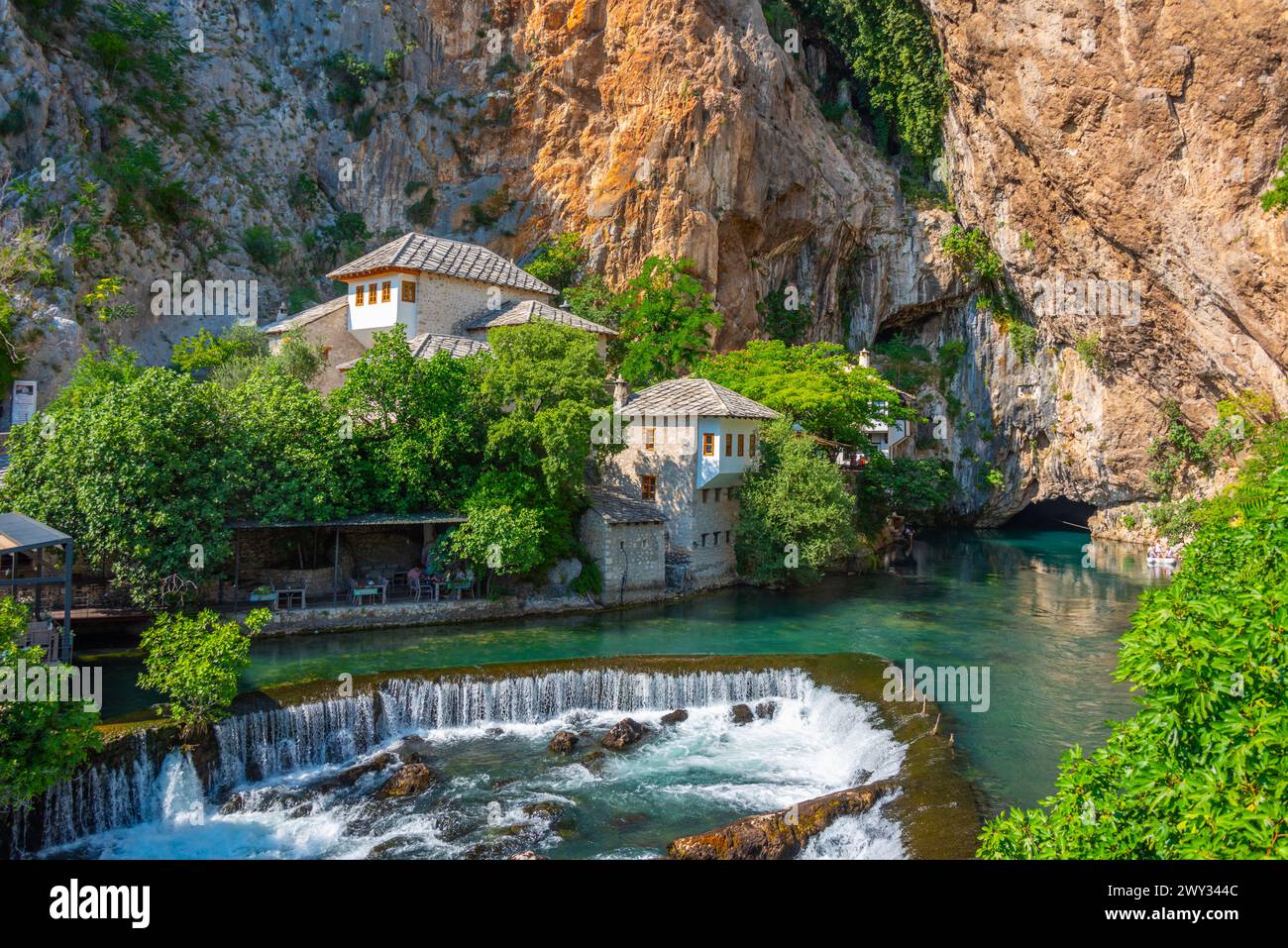 Blagaj Tekke - Historic Sufi monastery built on the cliffs by the water ...