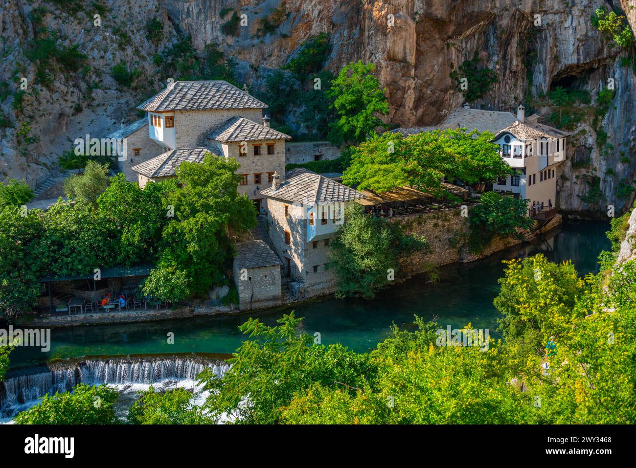Blagaj Tekke - Historic Sufi monastery built on the cliffs by the water ...