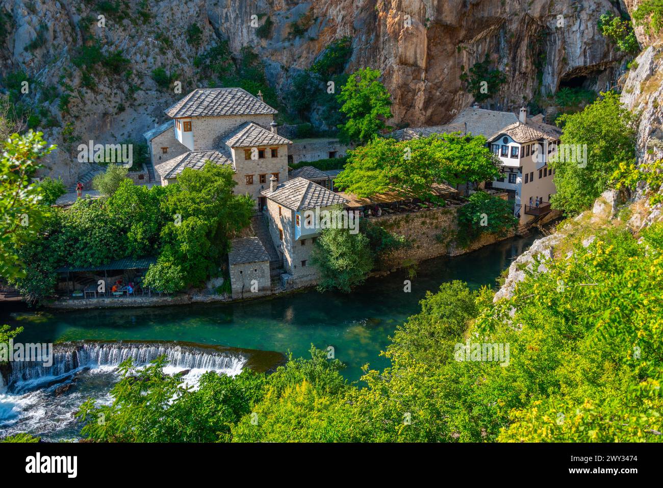 Blagaj Tekke - Historic Sufi monastery built on the cliffs by the water ...