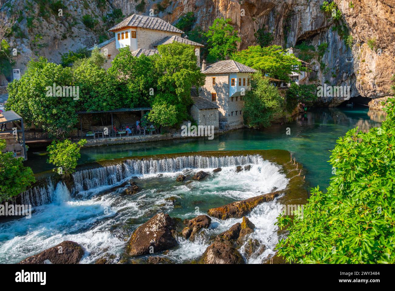 Blagaj Tekke - Historic Sufi monastery built on the cliffs by the water ...
