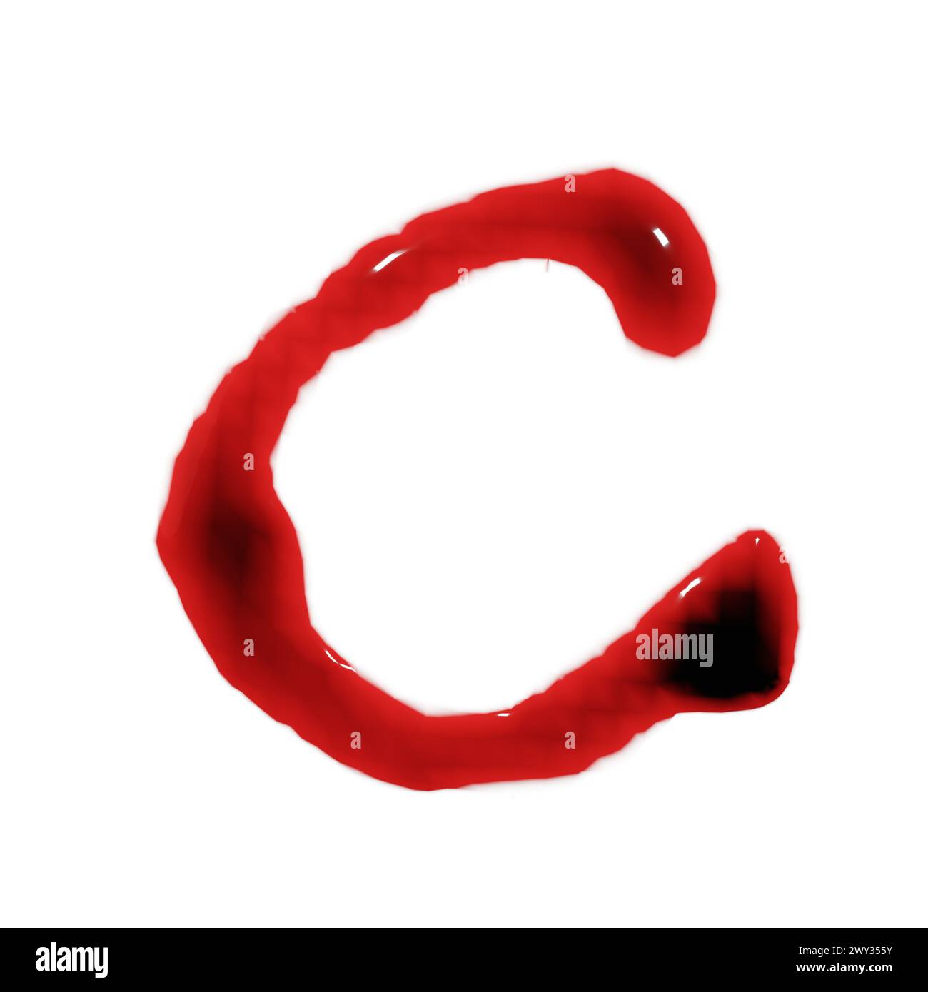 Bloody alphabet hi-res stock photography and images - Alamy