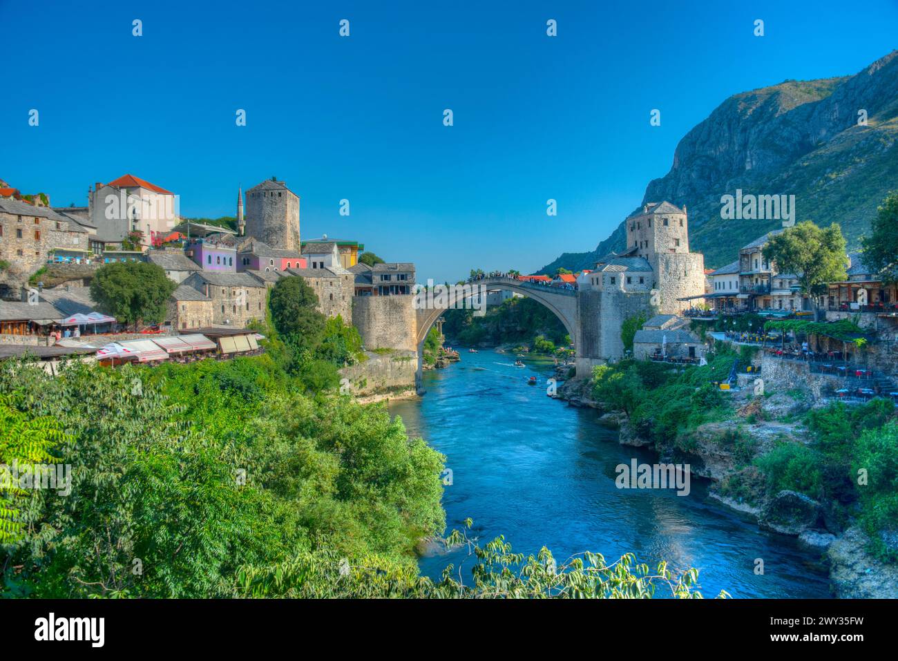 Old Mostar bridge in Bosnia and Herzegovina Stock Photo - Alamy