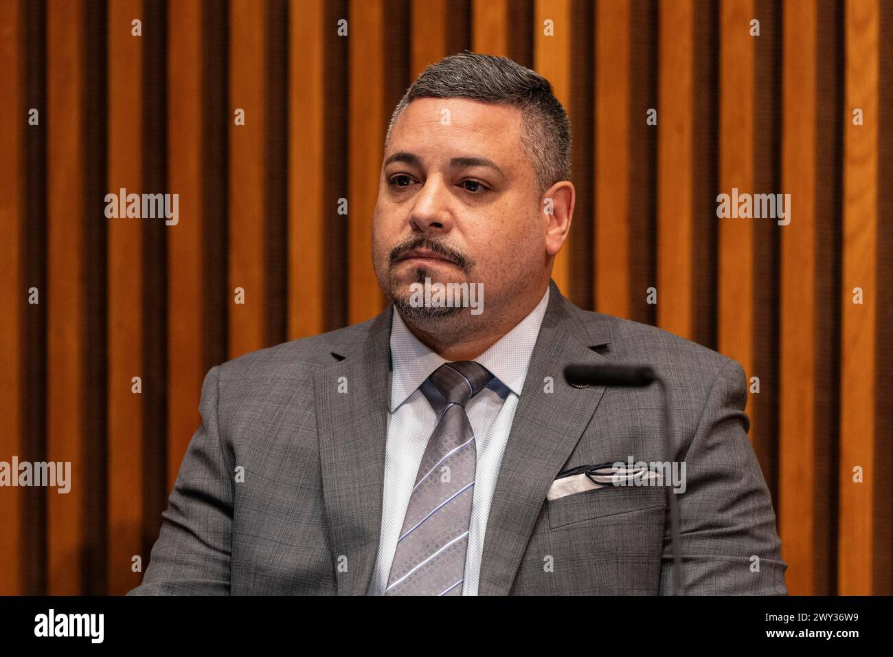 New York, New York, USA. 3rd Apr, 2024. Police Commissioner Edward ...