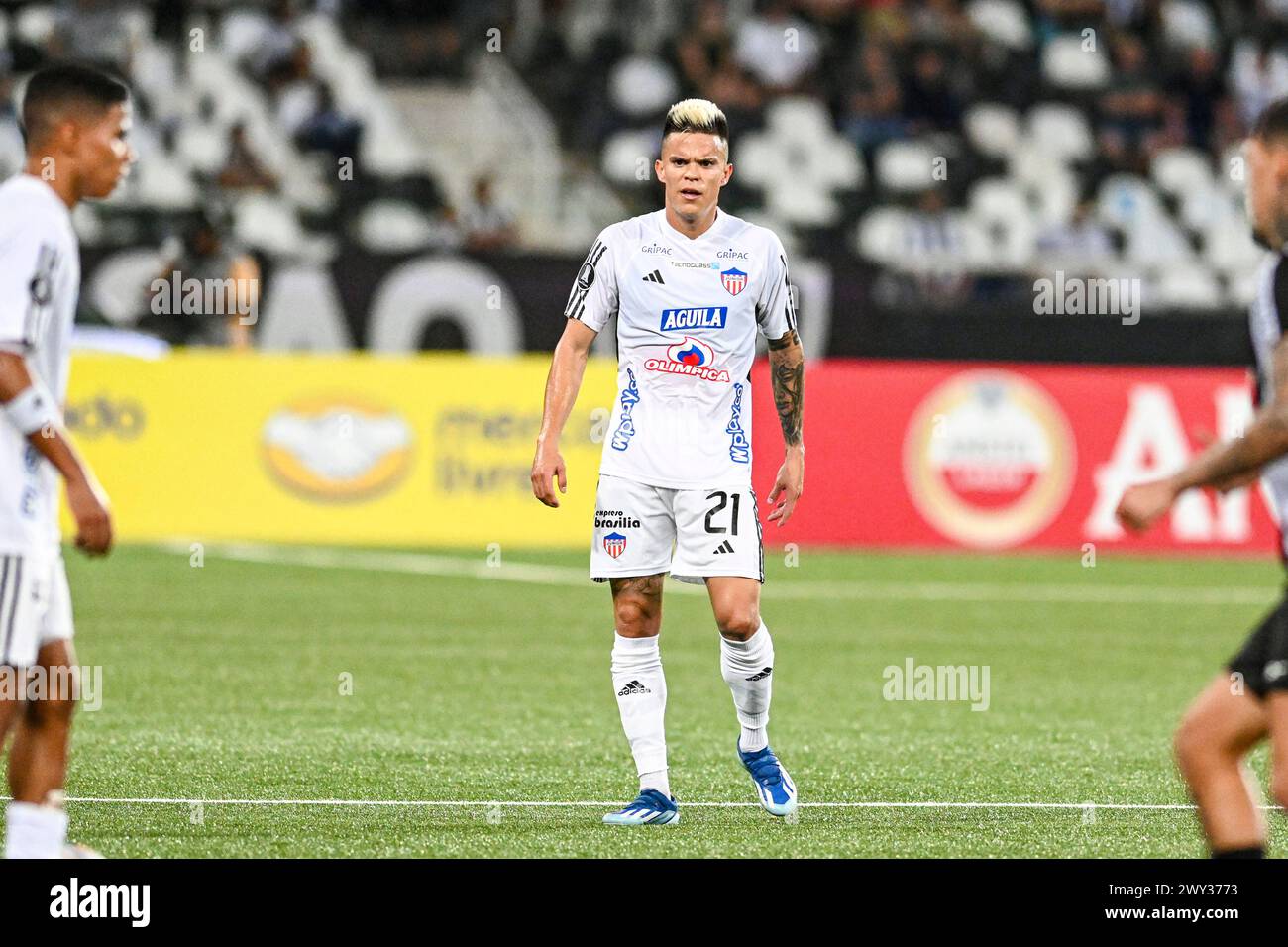 Rio, Brazil - march 03, 2024, Walmer Pacheco player in match between ...