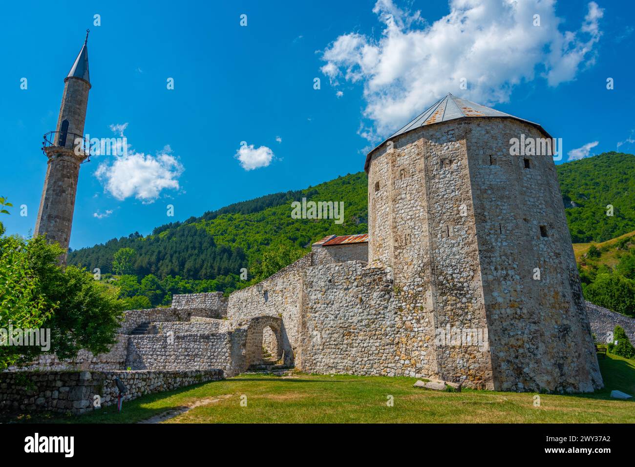 Travnik fortress in Bosnia and Herzegovina Stock Photo - Alamy