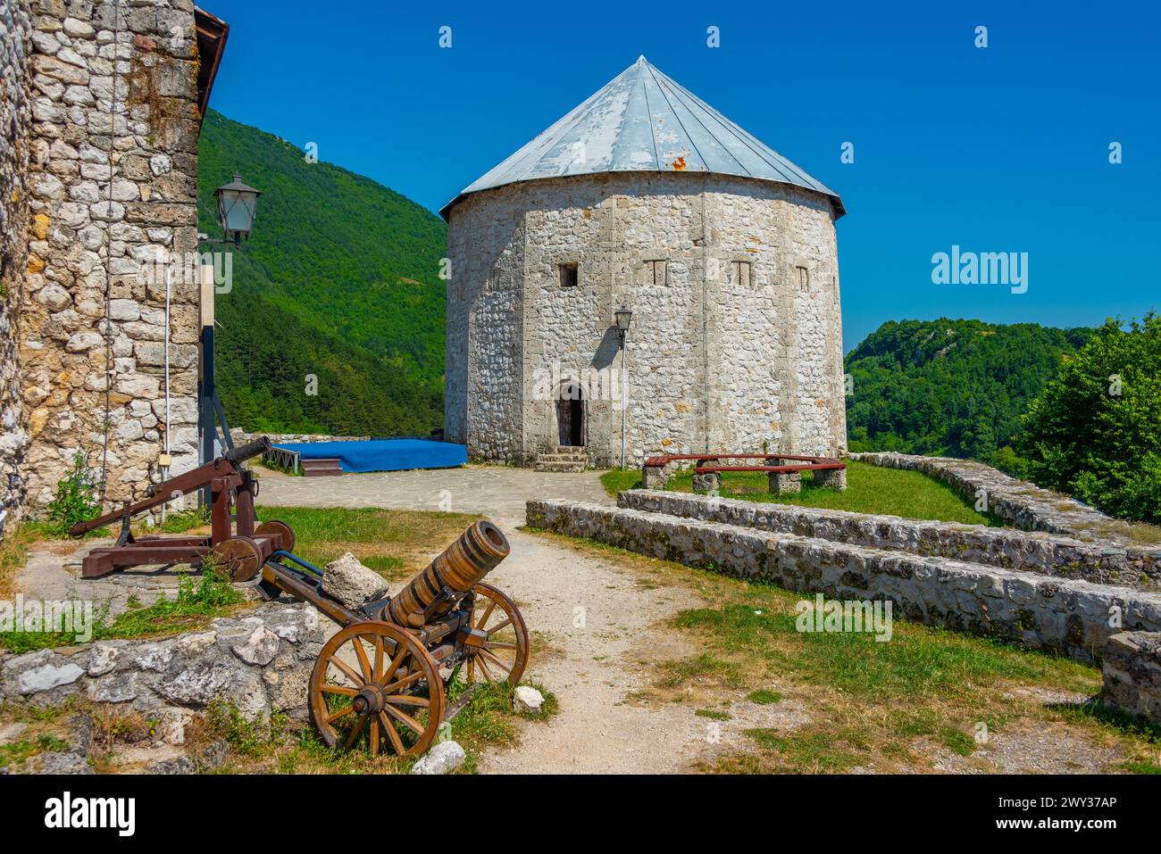 Travnik fortress in Bosnia and Herzegovina Stock Photo - Alamy