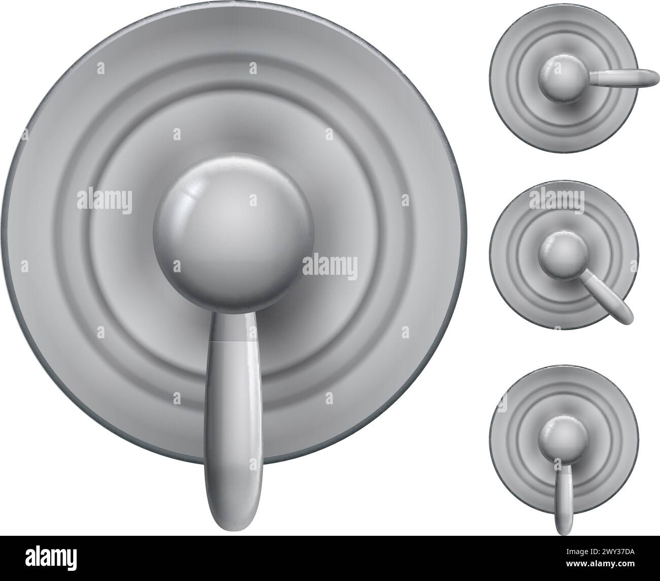 Closeup hot cold water Stock Vector Images - Alamy