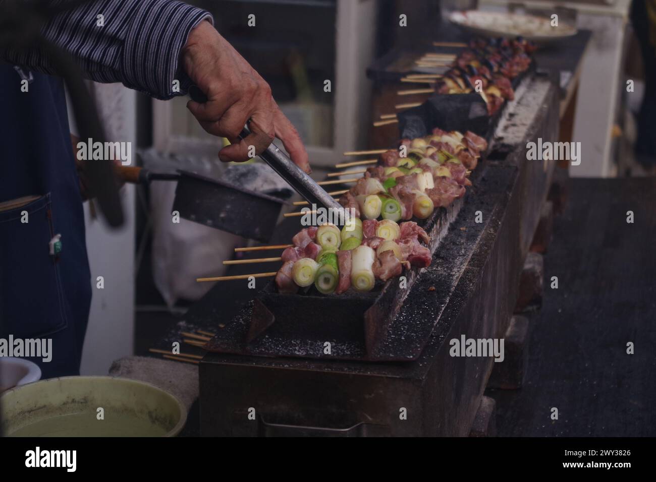 Japanese charcoal grilled hi-res stock photography and images - Alamy
