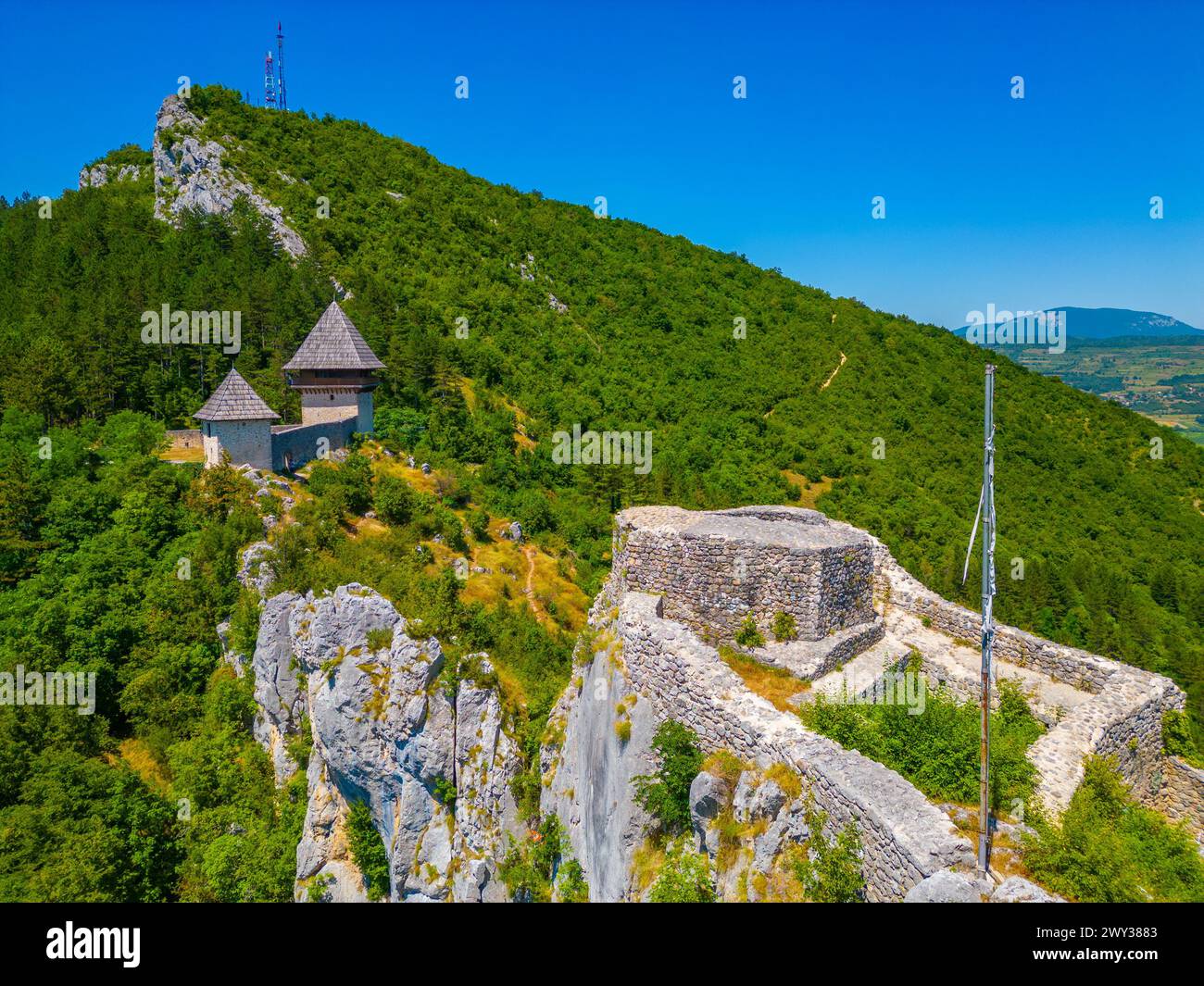Stari Grad Kljuc fortress in Bosnia and Herzegovina Stock Photo - Alamy