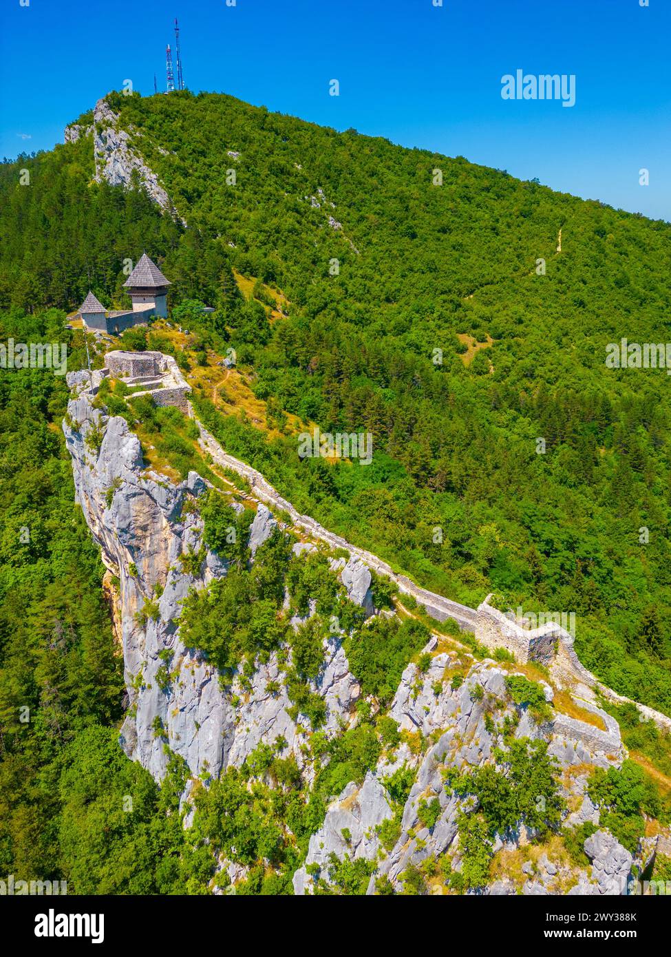 Stari Grad Kljuc fortress in Bosnia and Herzegovina Stock Photo - Alamy