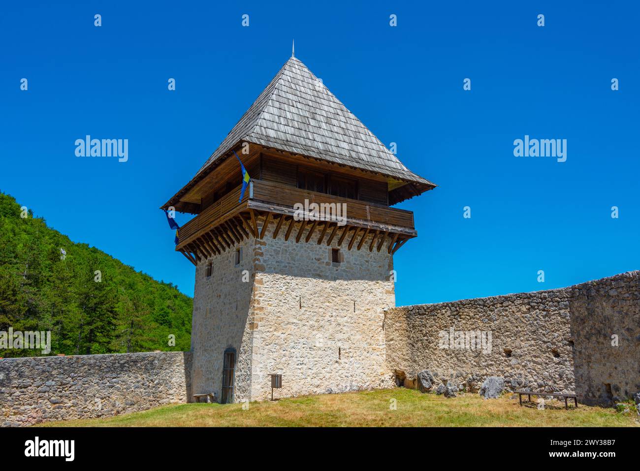 Stari Grad Kljuc fortress in Bosnia and Herzegovina Stock Photo - Alamy