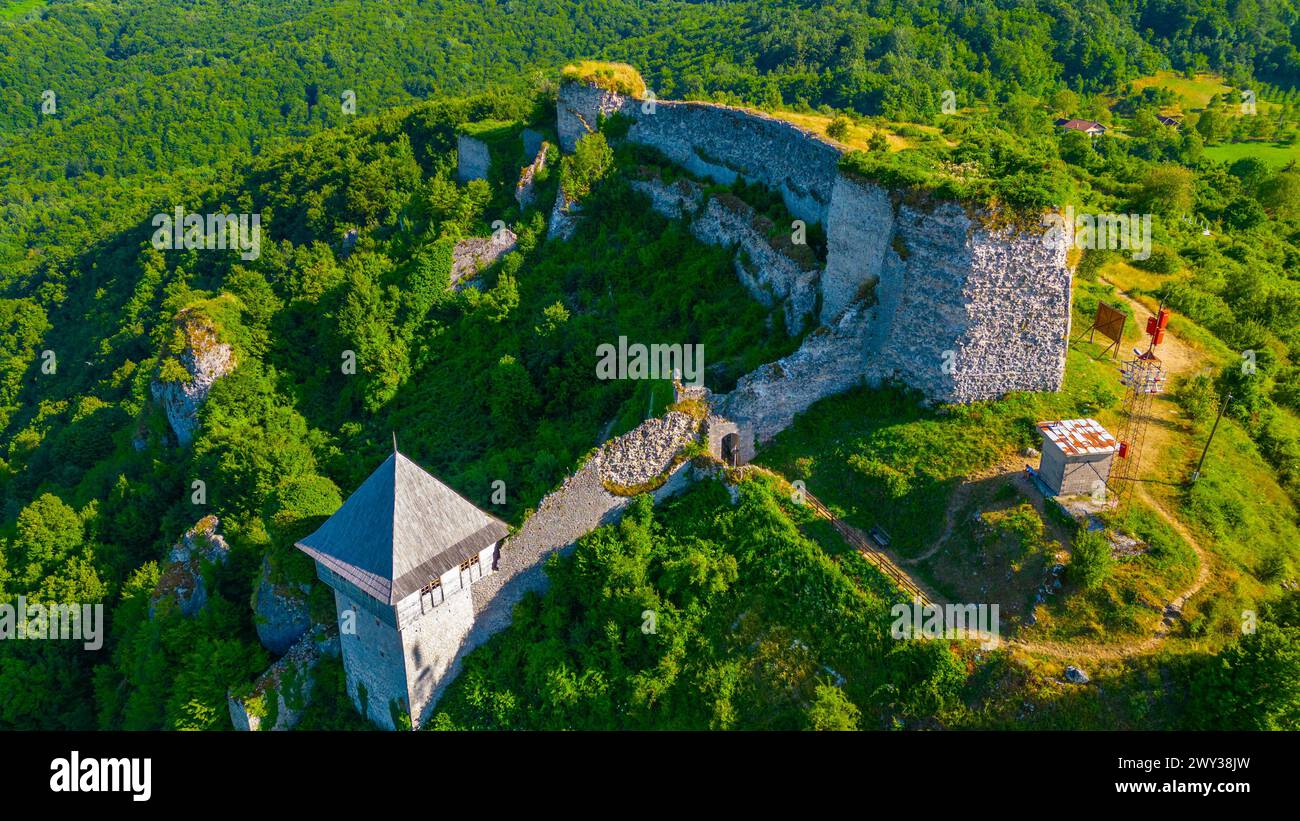 Old Town Ostrovica and Kulen Vakuf in Bosnia and Herzegovina Stock ...