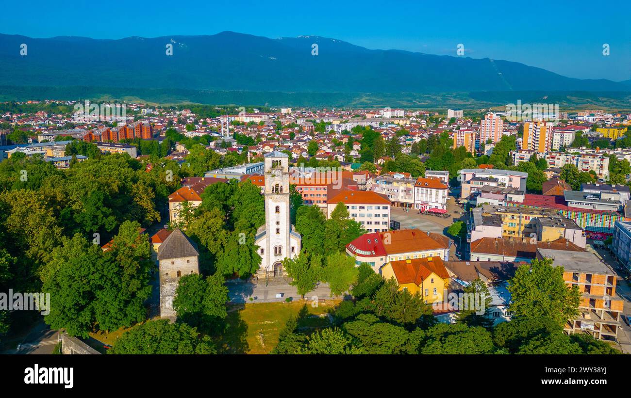 Aerial view house building city hi-res stock photography and images - Alamy